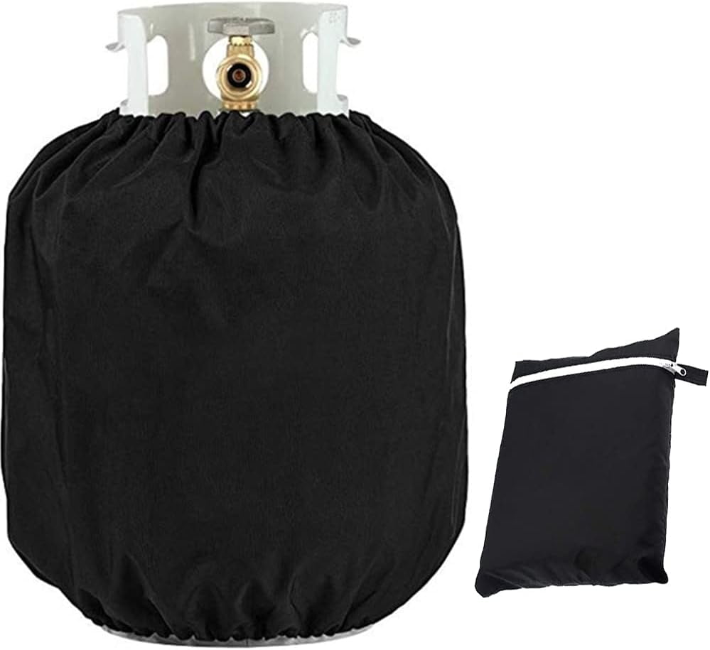 GZhLonKiMa Patio Propane Cylinder Cover 600D Oxford Waterproof Gas ...