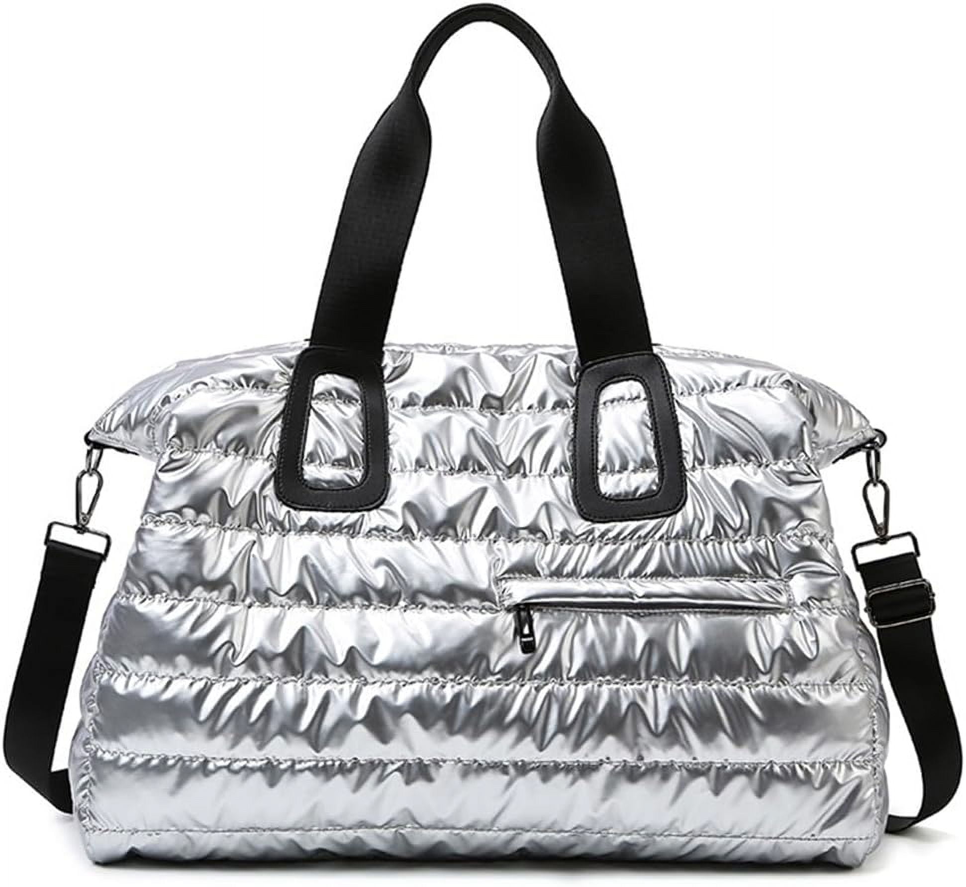 GZhLonKiMa Puffer Tote Bag Quilted Bags for Women Large Quilted Tote ...