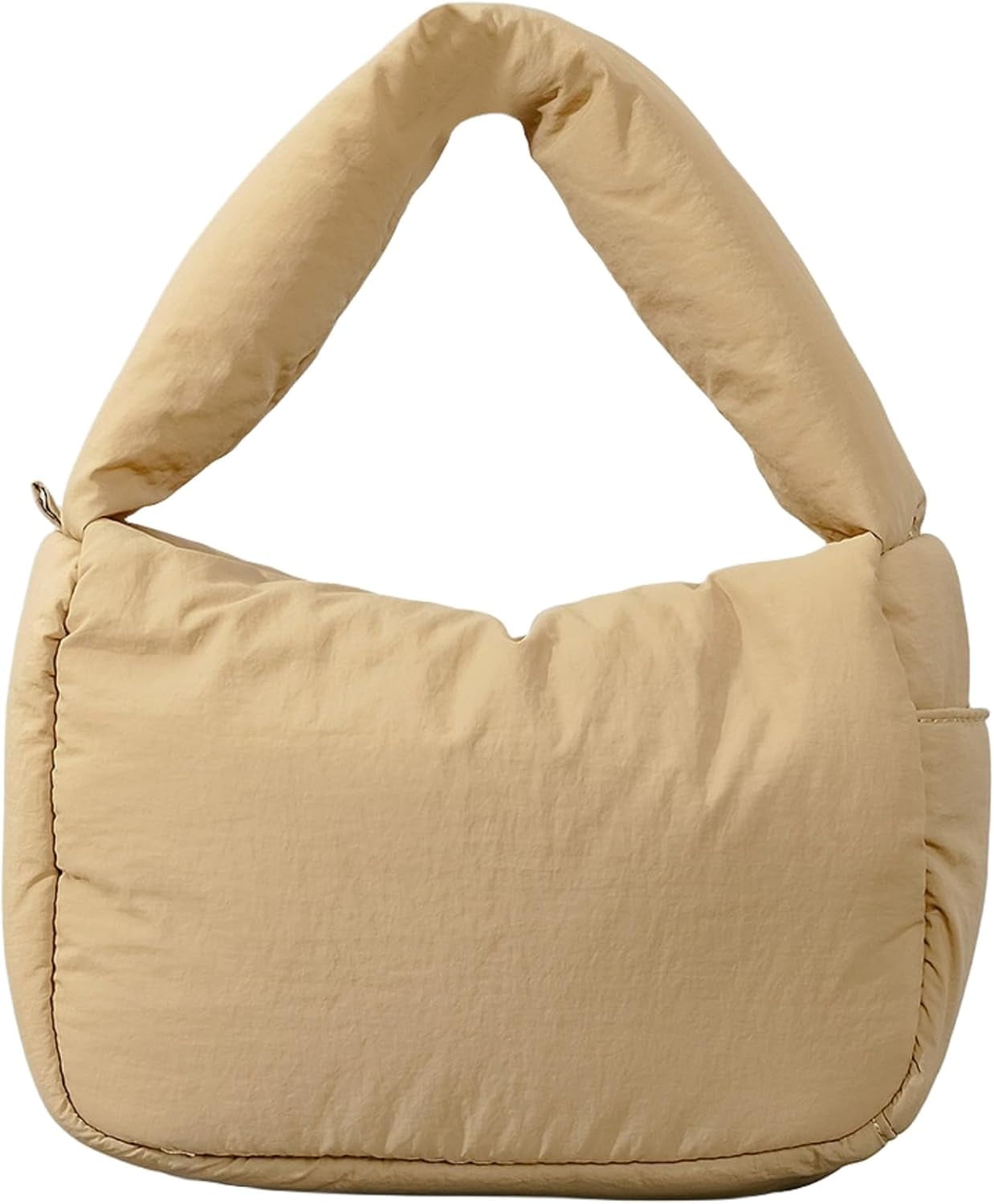 GZhLonKiMa Puffy Purses for Women Crossbody Bag, Cute Puffer Tote Bag ...