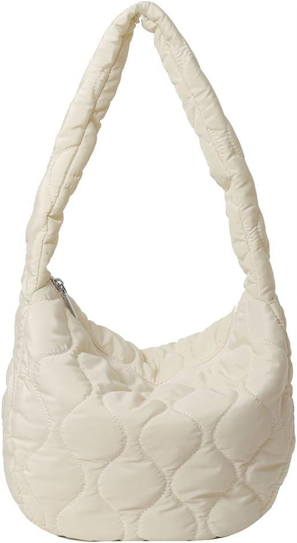 GZhLonKiMa Quilted Bag for Women Puffer Tote Bag Quilted Shoulder Bag ...