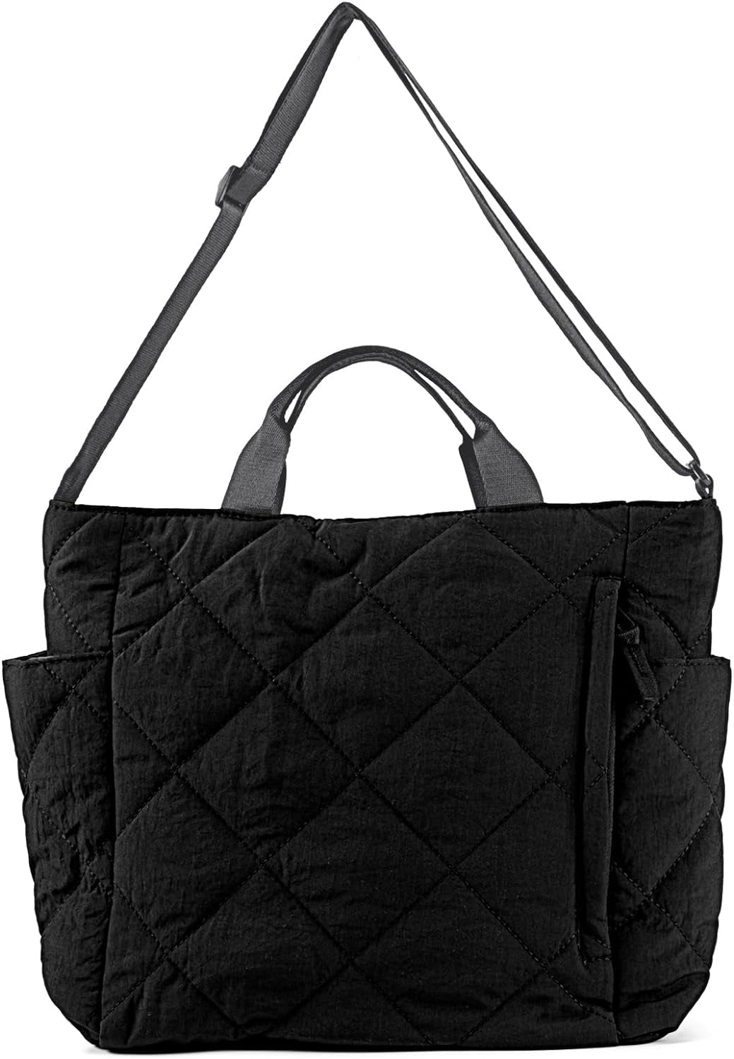 GZhLonKiMa Quilted Tote Bag for Women Puffer Hobo Handbag Lightweight ...