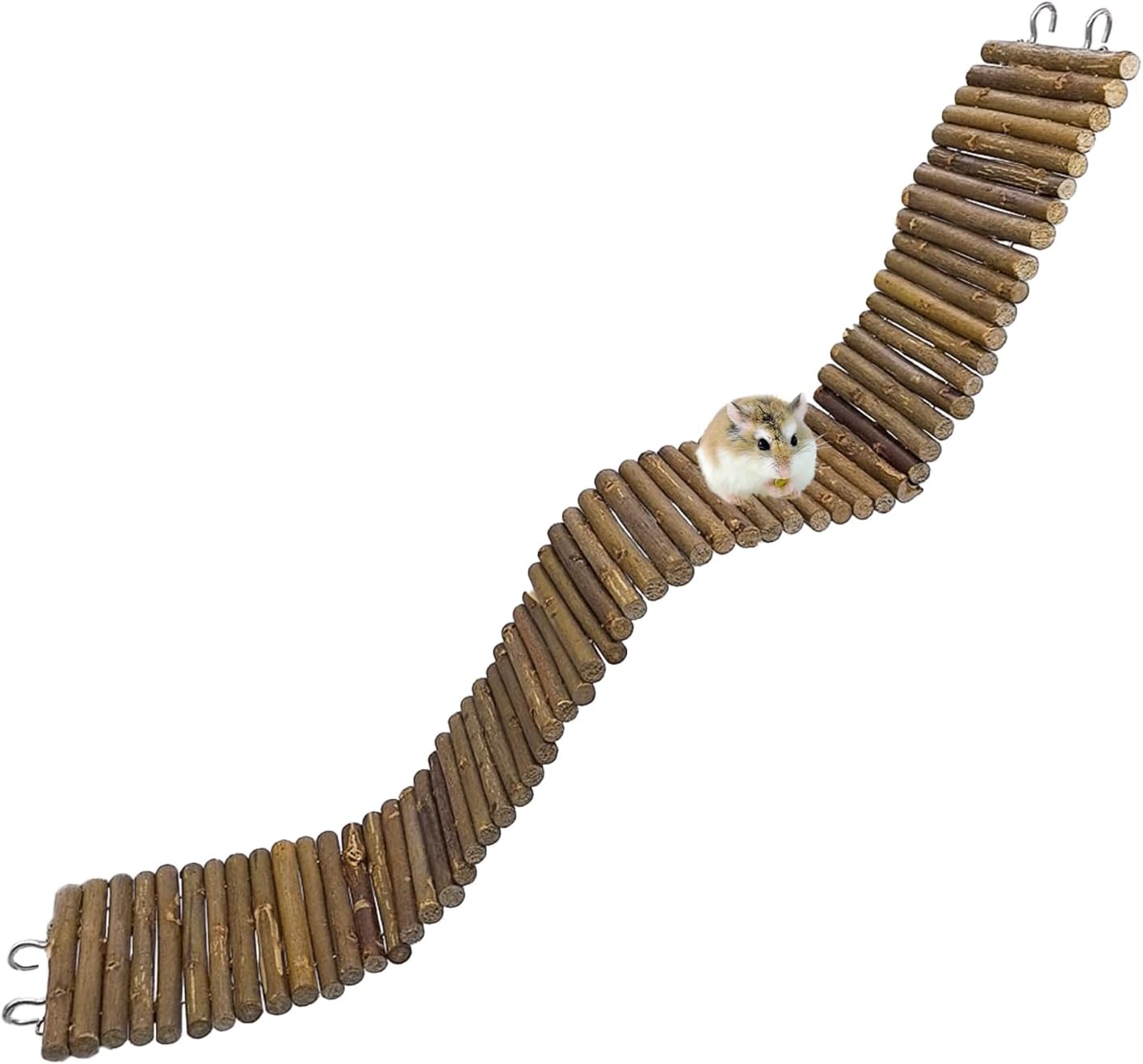 GZhLonKiMa Rat Bendy Long Suspension Bridges Hamster Climbing Ladder ...