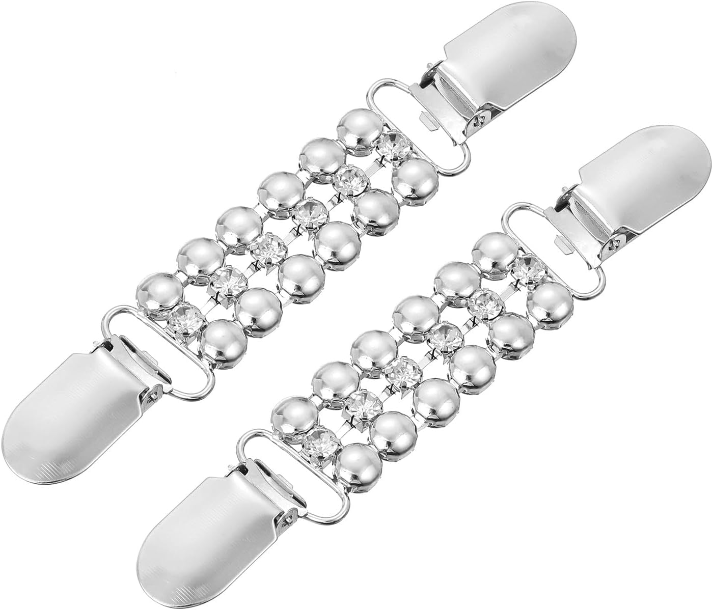 GZhLonKiMa Rhinestone Sweater Clips Vintage Dress Clips Back Cinch Clip ...