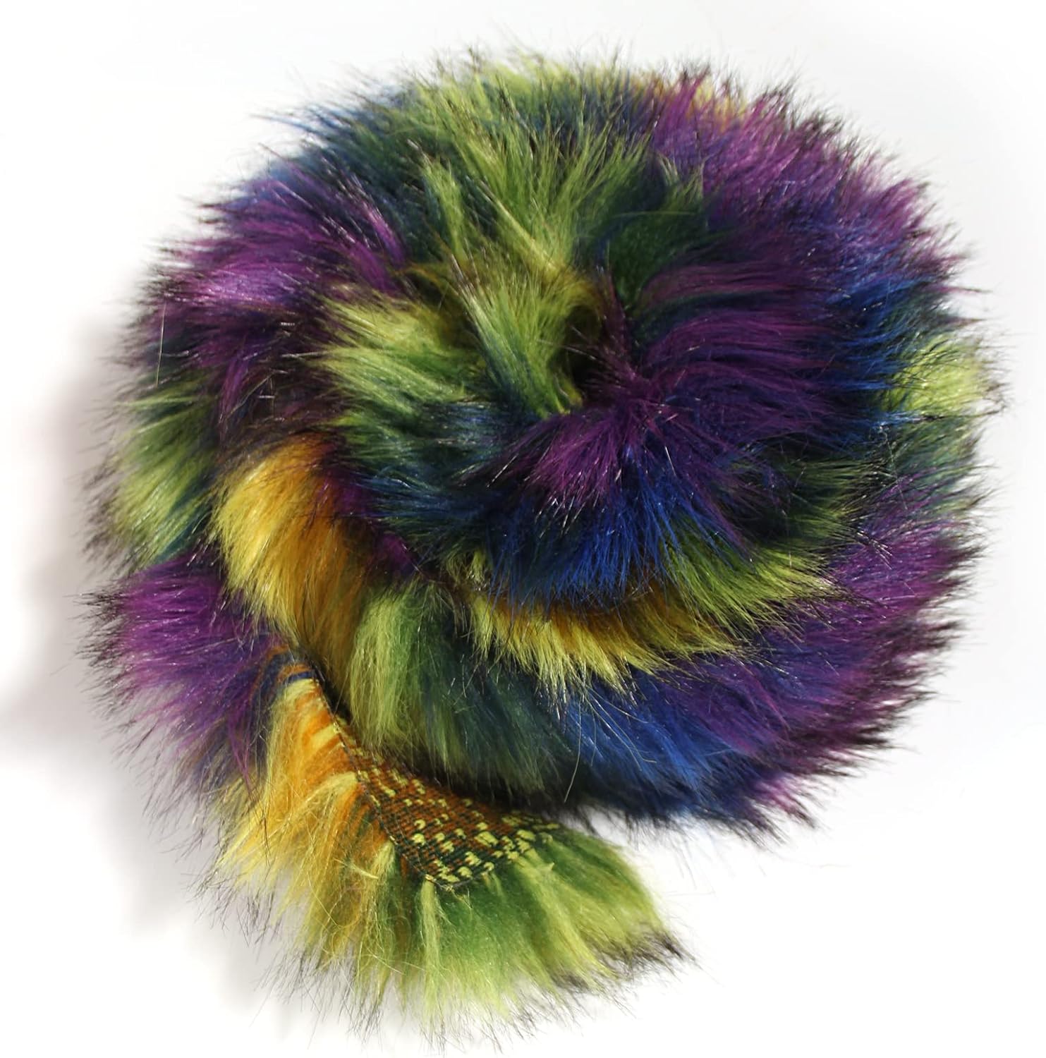 GZhLonKiMa Shaggy Faux Fur Roll - Acrylic Fabric 4" X 70" Inches (10 cm ...