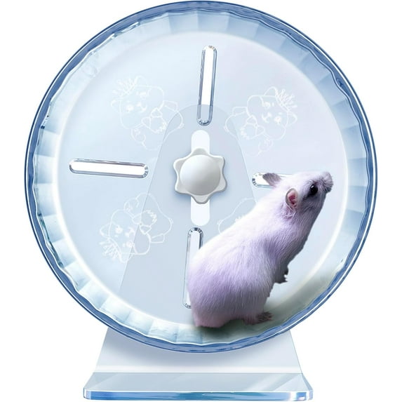 GZhLonKiMa Silent Hamster Wheel, Super-Silent Hamster Exercise Wheels ...