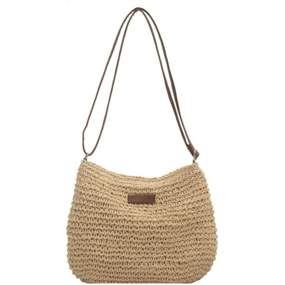 GZhLonKiMa Straw Purse Crossbody Bag Small Shoulder Bohemian Hollow ...