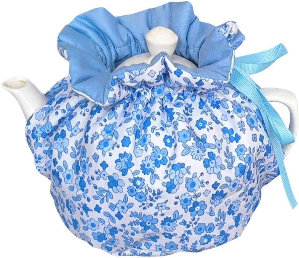 GZhLonKiMa Tea Cosy - Pure Cotton Printed Tea Cosy, Kitchen Tea Pot ...