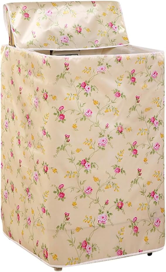 GZhLonKiMa Washing Machine Cover, Waterproof Washing Machine Dust Proof ...