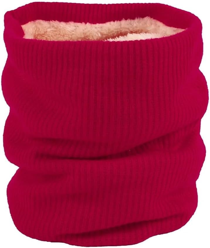 GZhLonKiMa Winter Hiking Cycling Scarf With Faux Knit Neck Warmer ...