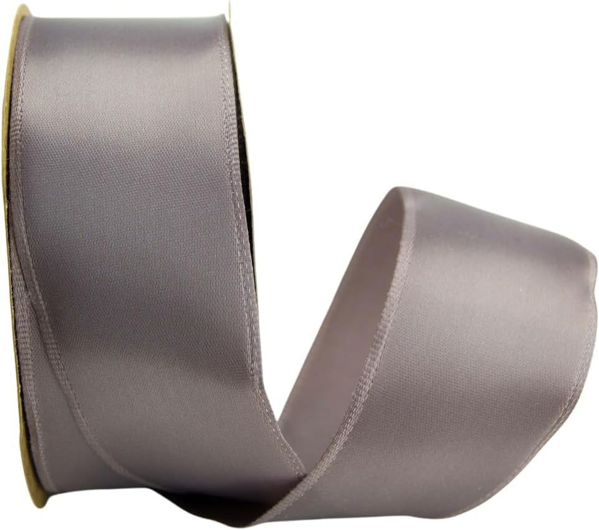 GZhLonKiMa Wired Offray Single Faced Satin Contessa - Green Envy 1-1 ...