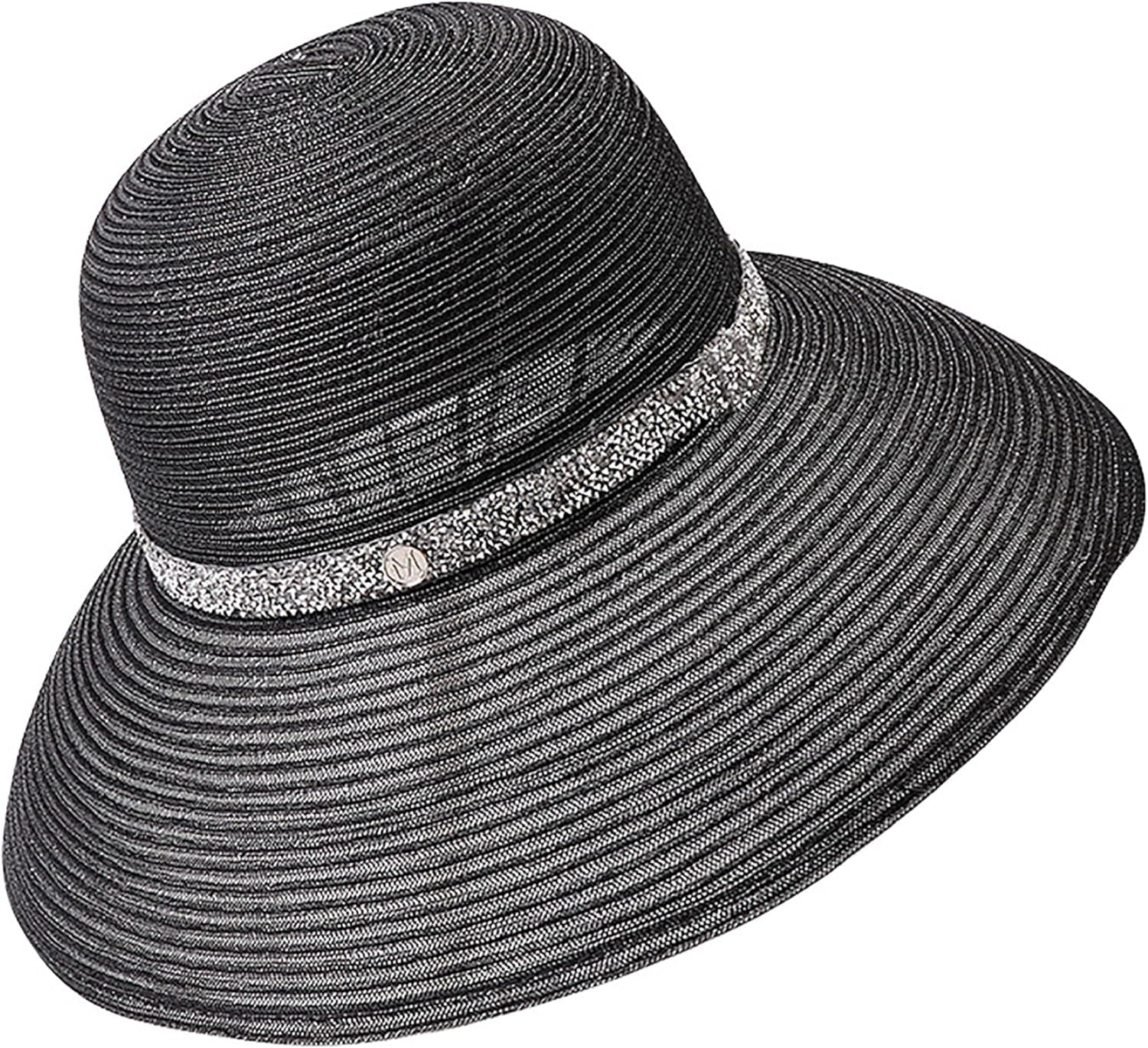 GZhLonKiMa Women Beach Sun Hat Cotton Yarn Large Wide Brim Bucket Hat ...