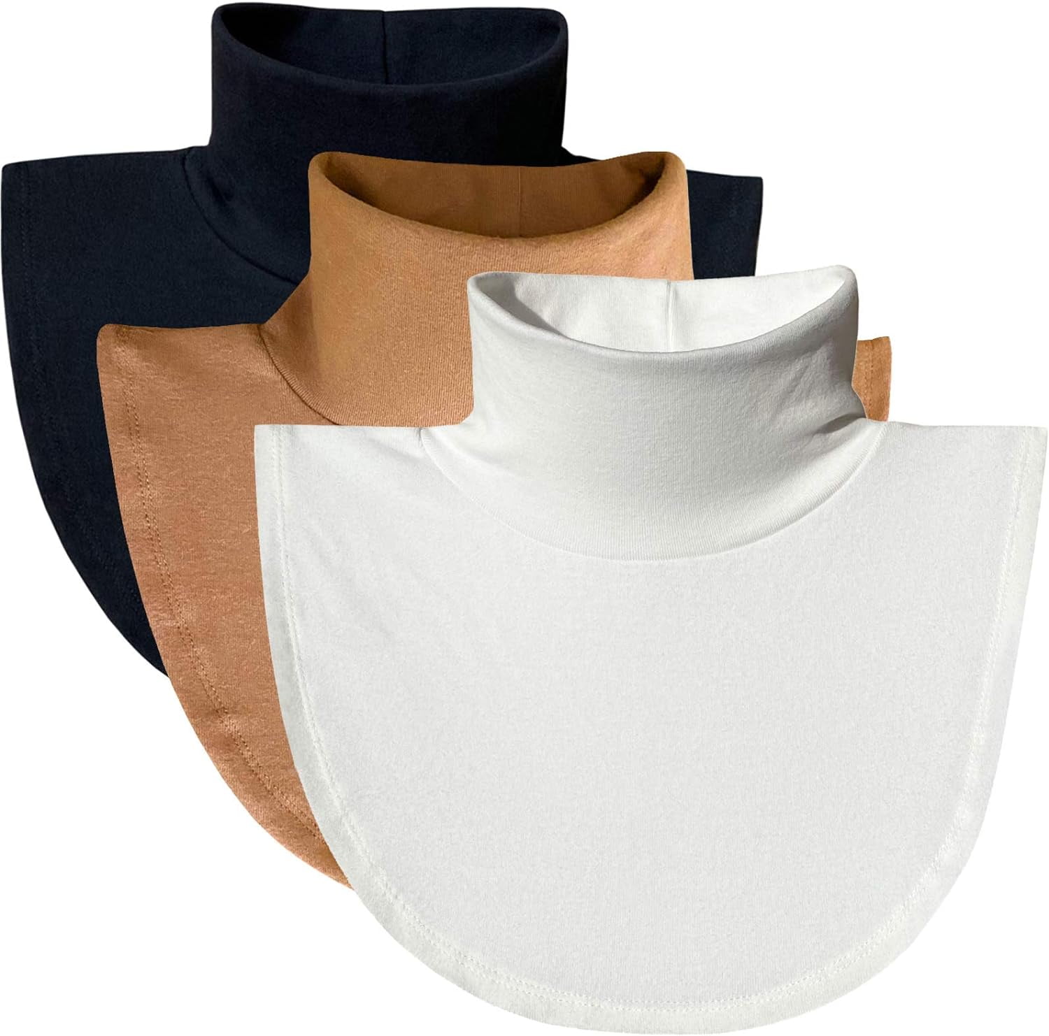 GZhLonKiMa Womens Fake Turtleneck Dickies, Detachable Turtleneck Collar ...