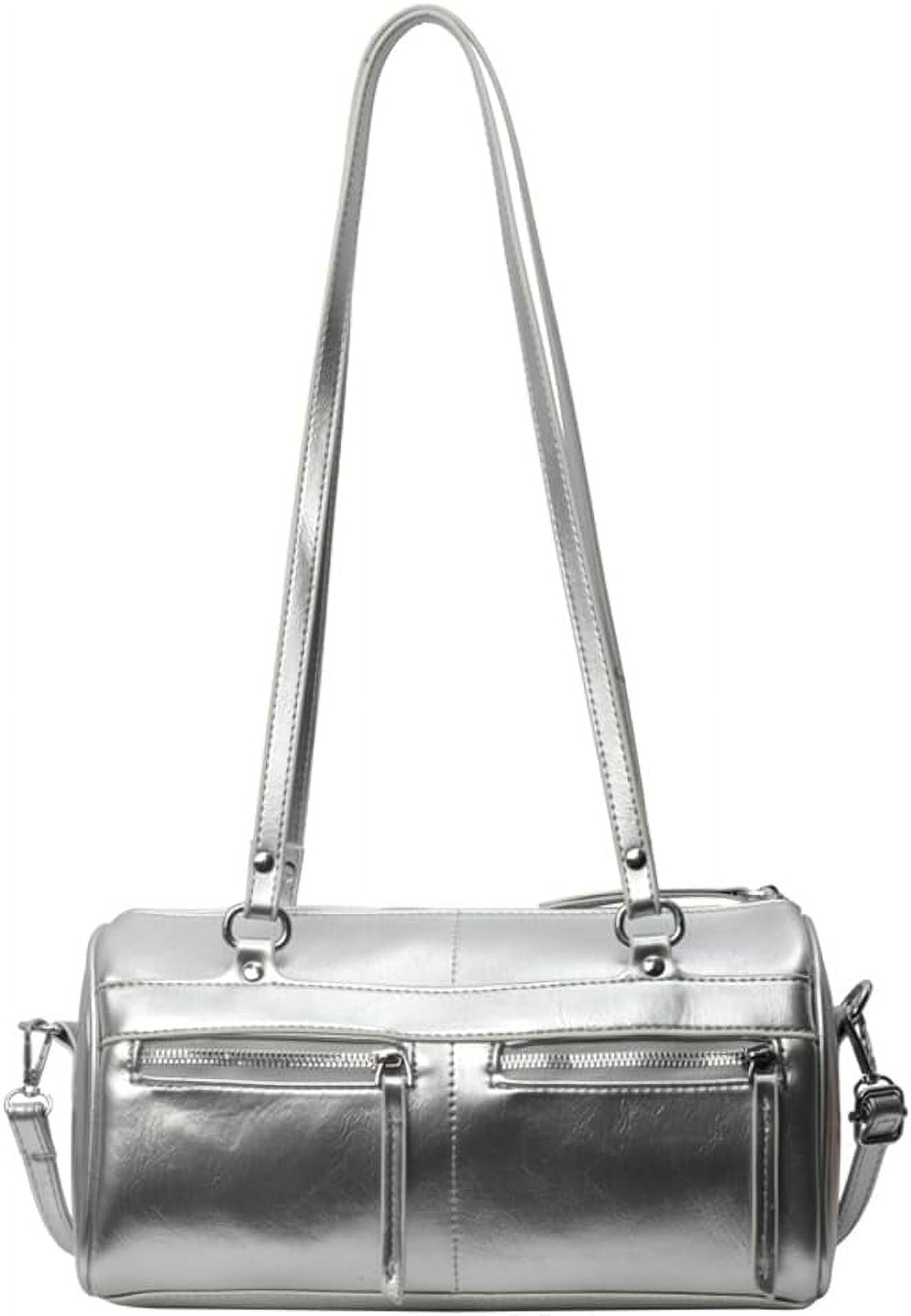 GZhLonKiMa Womens Fashion Shoulder Bags Cylinder Tote Purse Large Y2k ...