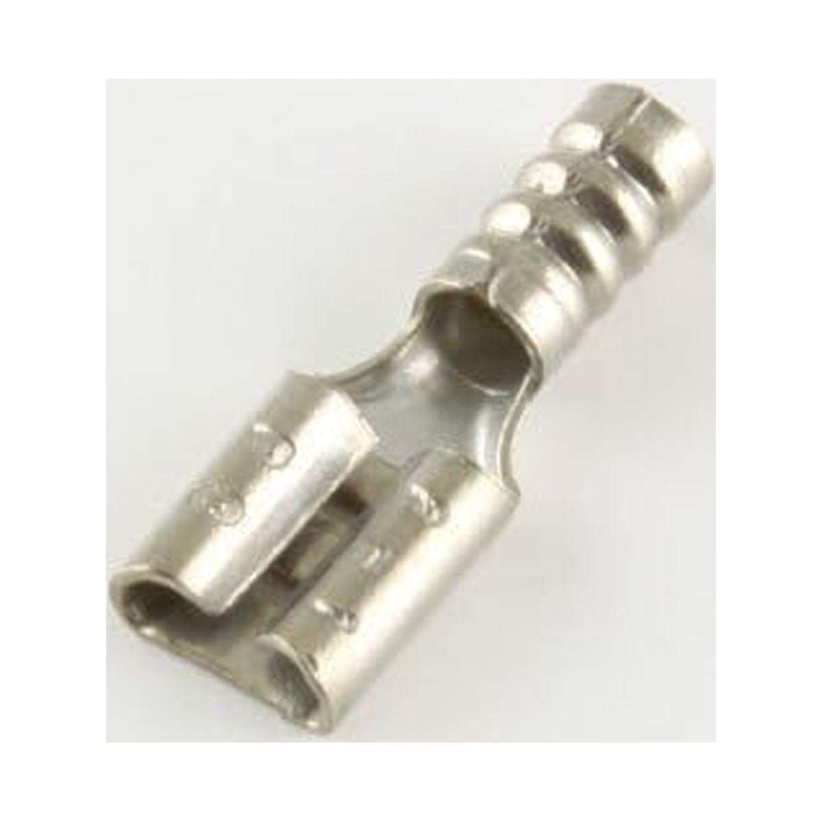 Ga. 0.187" . Female Quick-Disconnect Terminals - (pack of 50) - Walmart.com