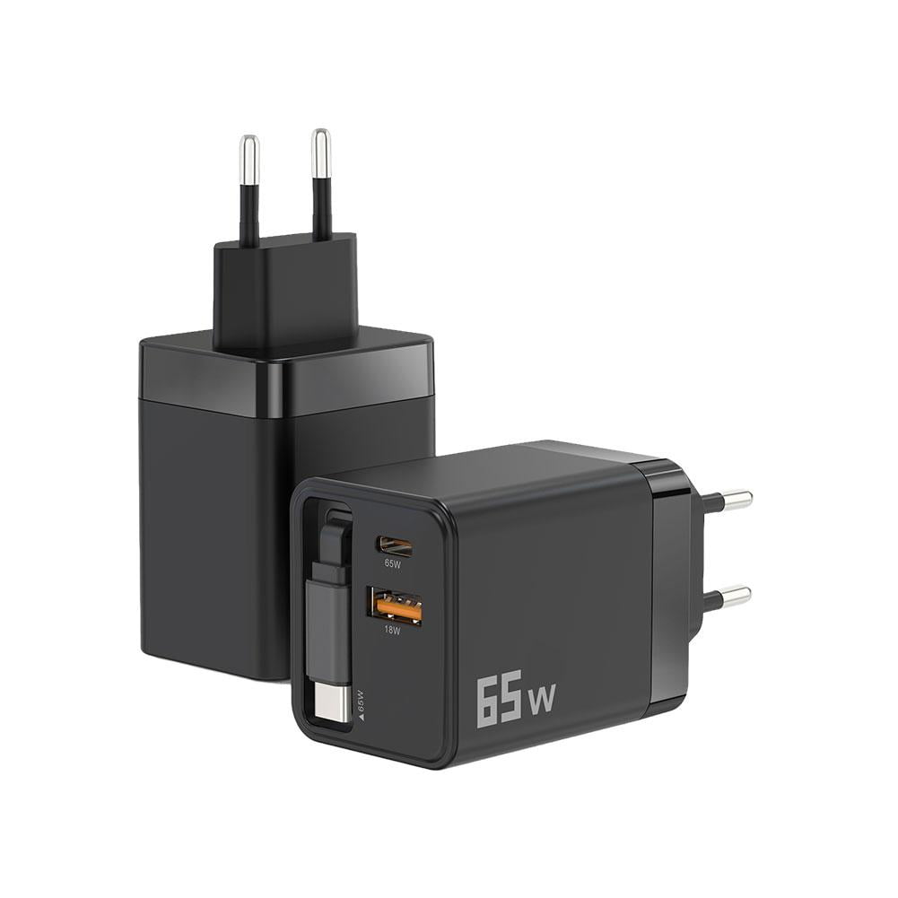 GaN 65W Fast Charging Type C Wall Charger Cable ﻿PD CS Charger Y9Y8 ...