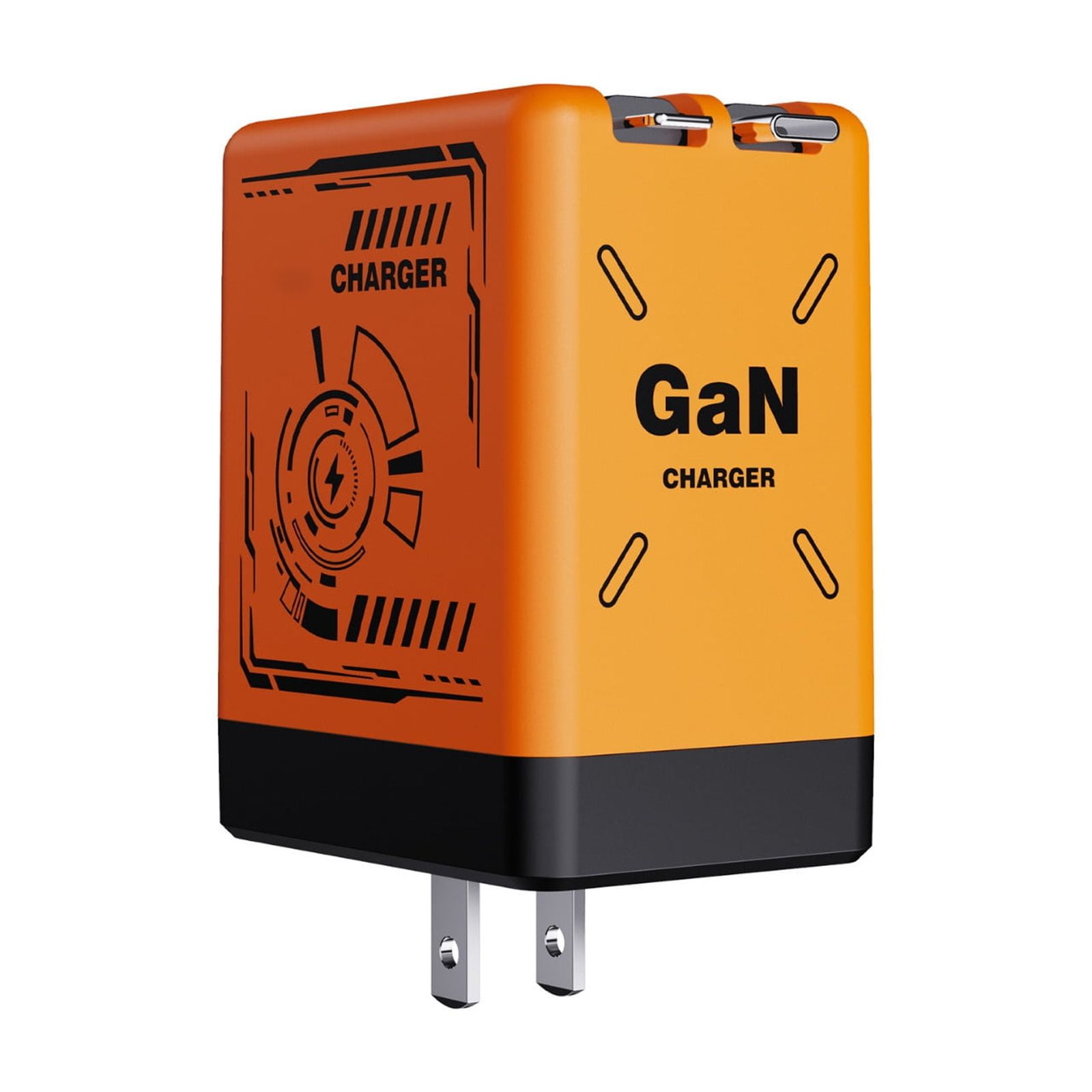 GaN Charger - W&O 2-in-1 GAN Compatible with 120w Fast Charger,Scalable ...