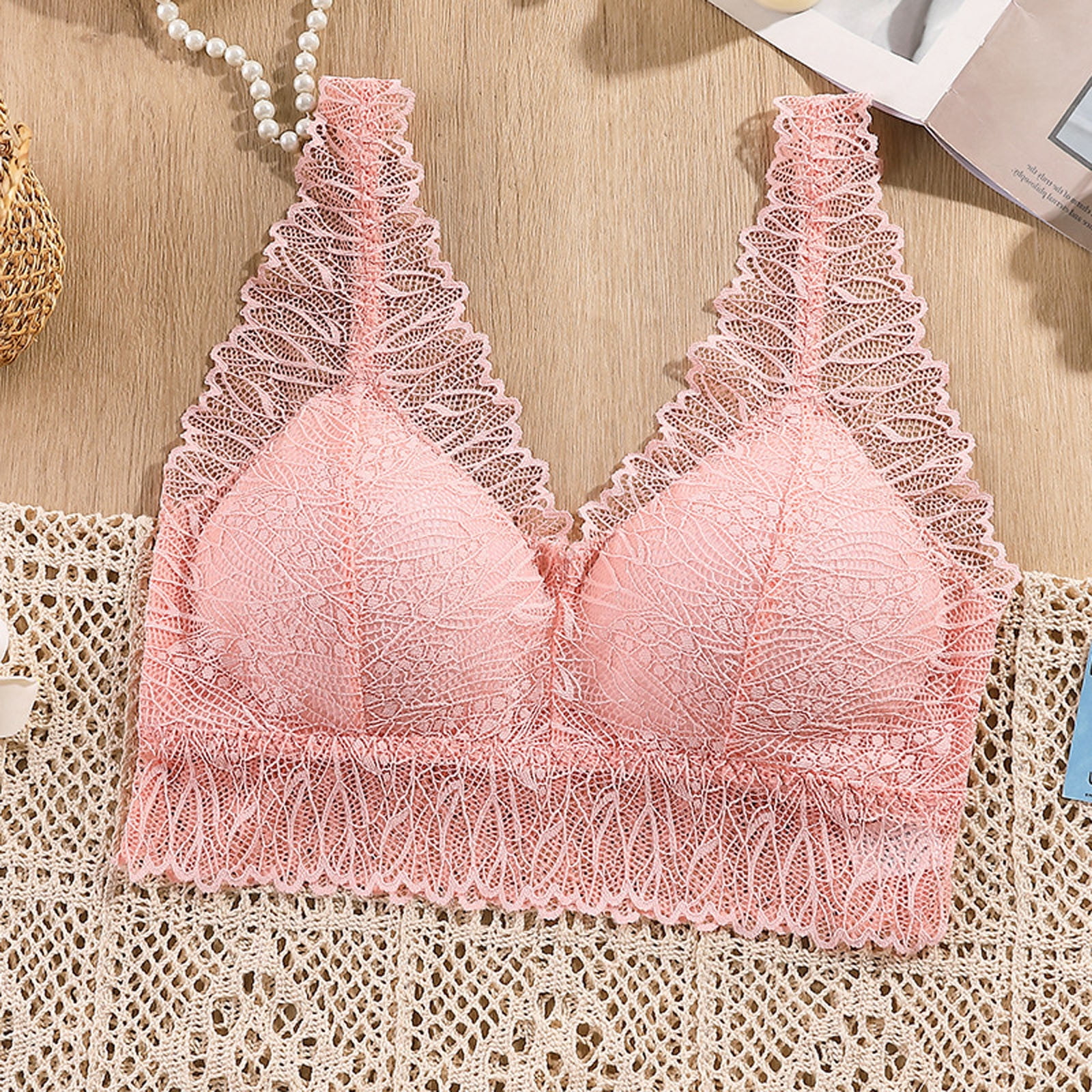 GaThRRgYP Bras for Women Clearance Women Sexy Lingerie Lace Chest Tube ...