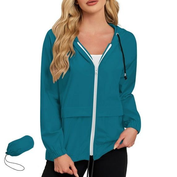 GaThRRgYP Padded Winter Utility Jacket Autumn Ladies,Women’s Solid Rain ...