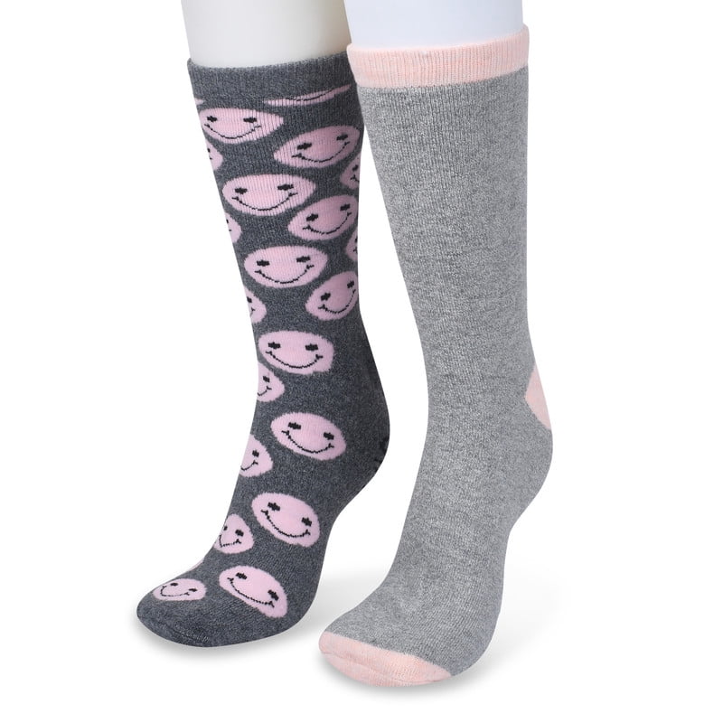 Gaahuu womens super soft fully cushioned thermal boot socks-2 pr pack ...
