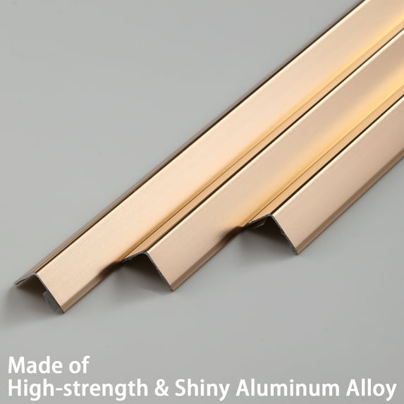 Gaahing Aluminum L Molding Corner Guards, Peel and Stick Trim for Wall ...