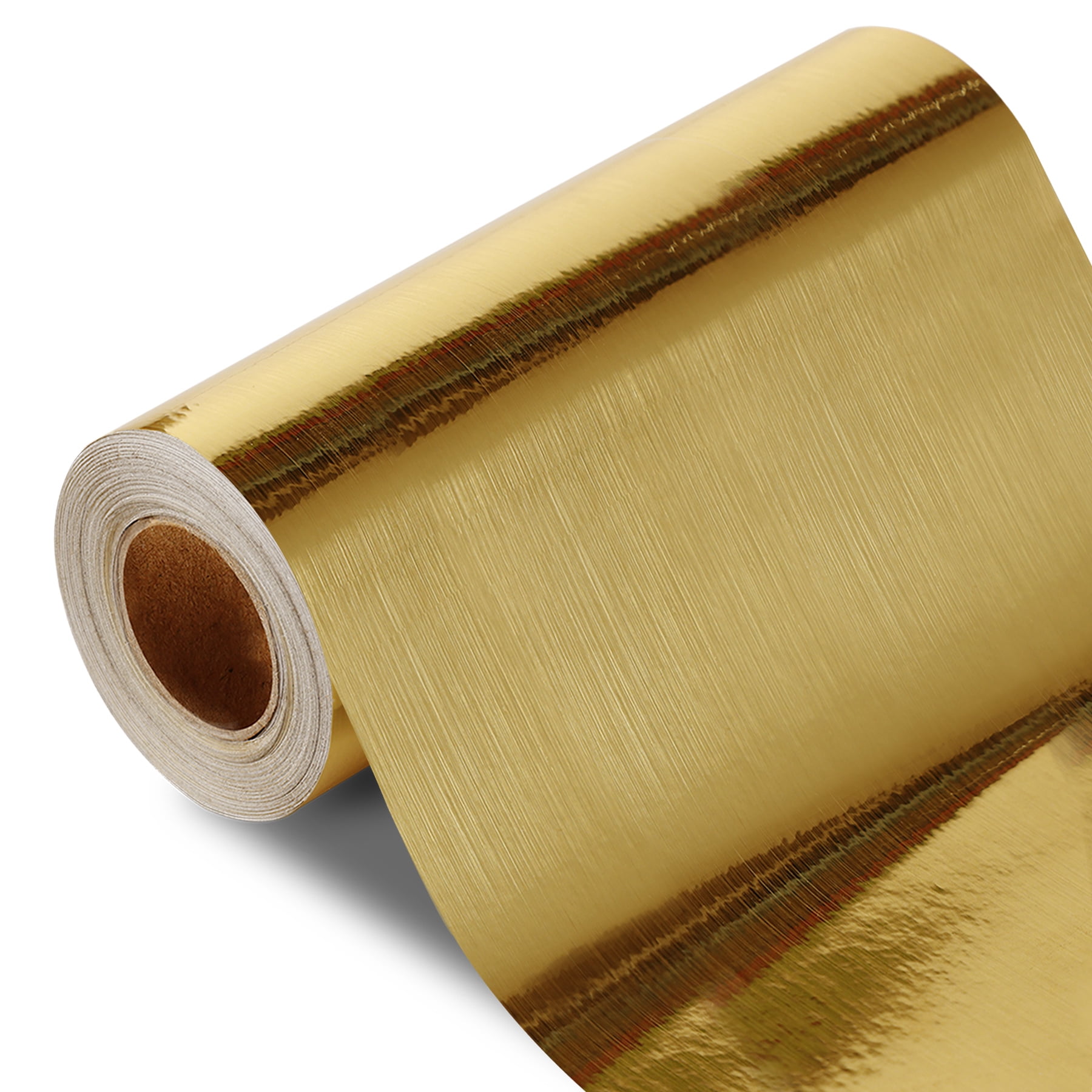 Gaahing Brushed Gold Peel and Stick Wallpaper Border, PVC Self Adhesive ...