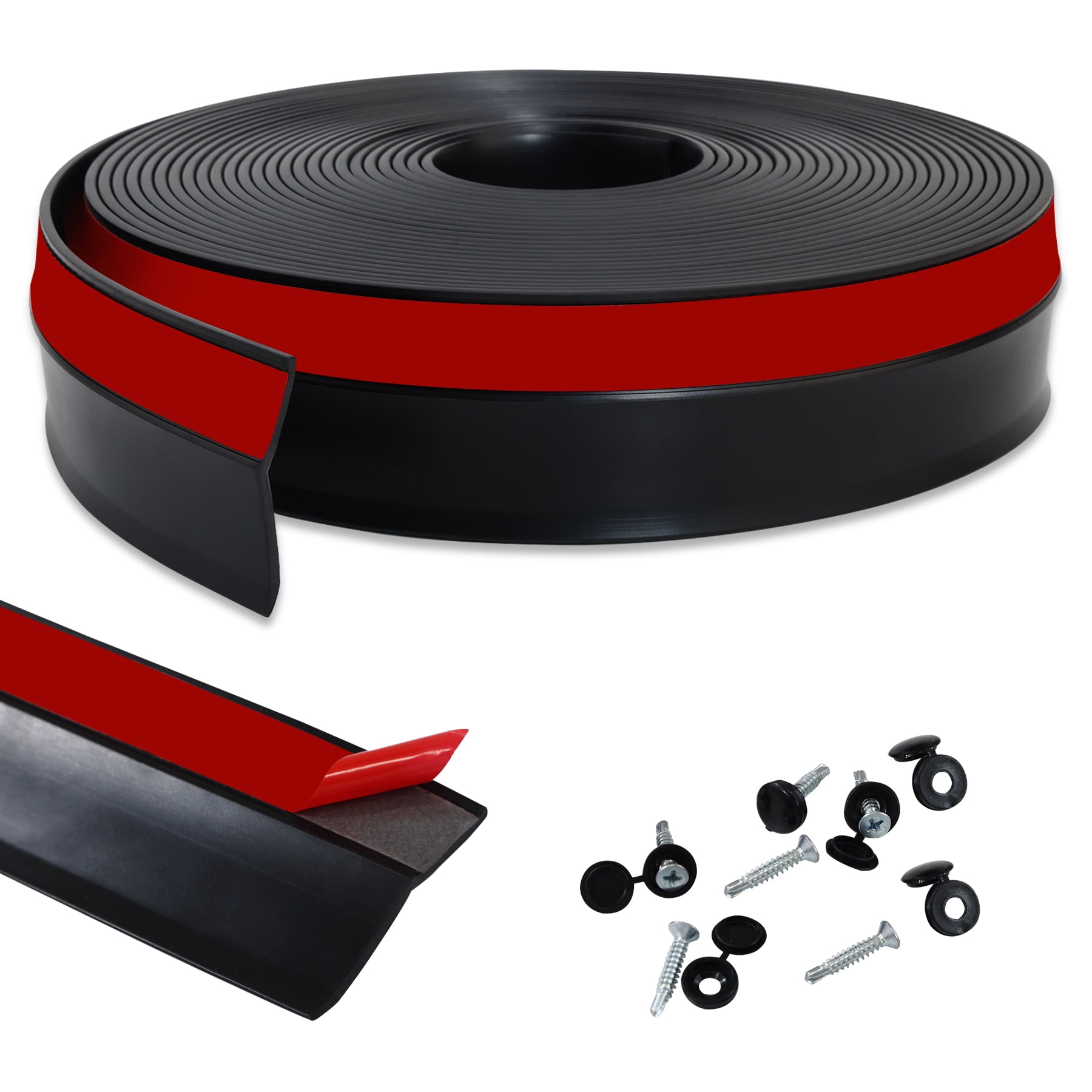 Gaahing Garage Door Top and Sides Seal Strip,Self-Adhesive ...