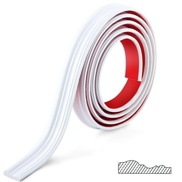 Gaahing 240"L x 1.1"W Peel and Stick Chair Rail Panel Molding, Pre ...