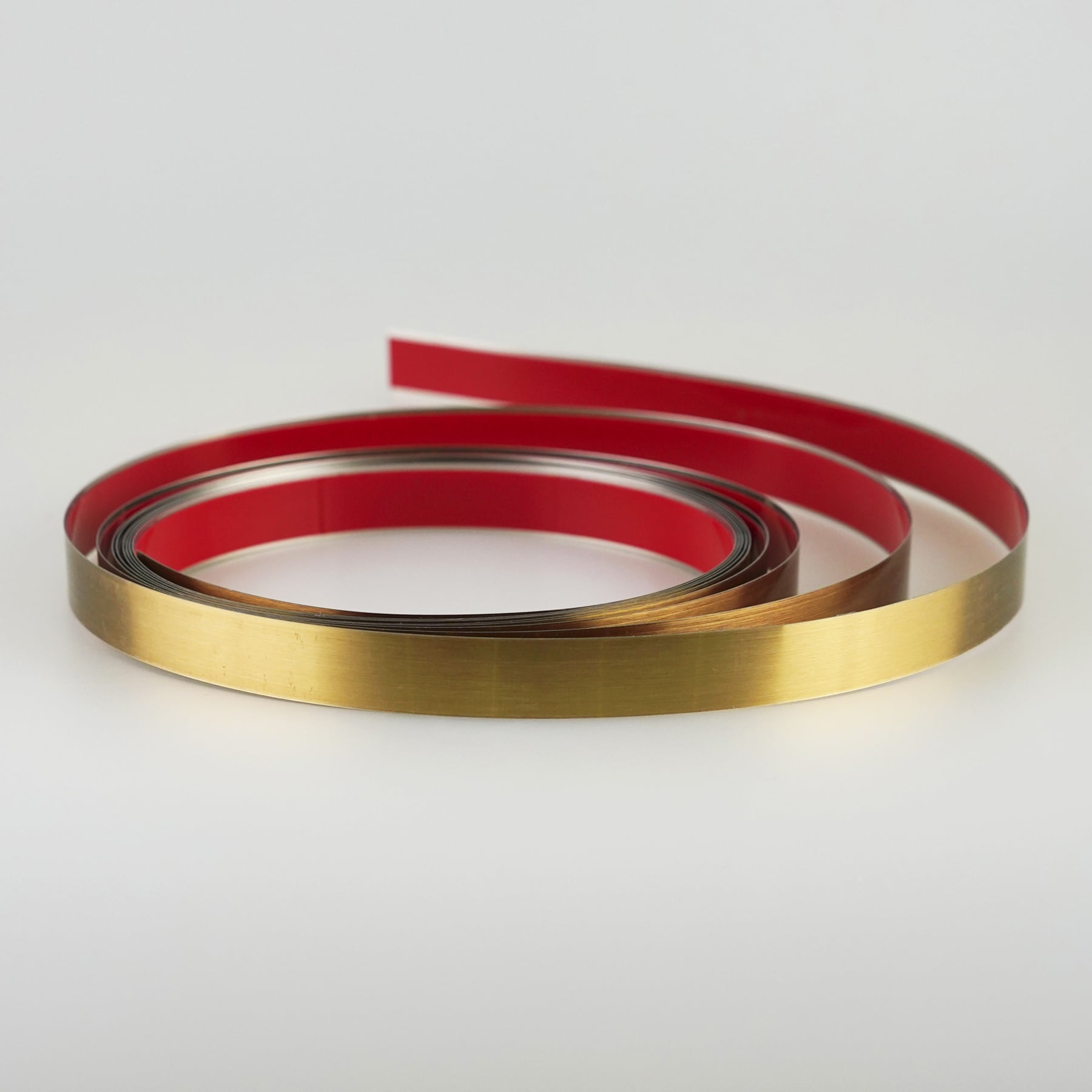 Gaahing Shiny Gold Peel and Stick Metal Trim, Flexible Stainless Steel ...