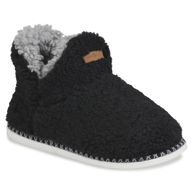 Gaahuu Womens berber memory foam slipper boot - Walmart.com