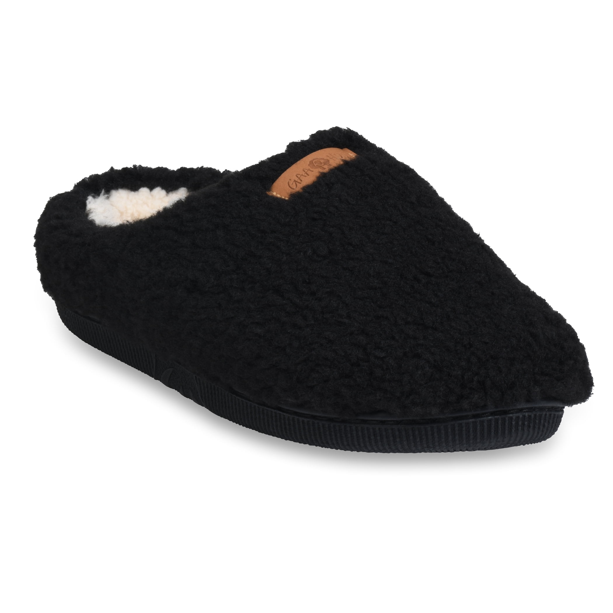 Gaahuu womens berber memory foam clog slipper - Walmart.com