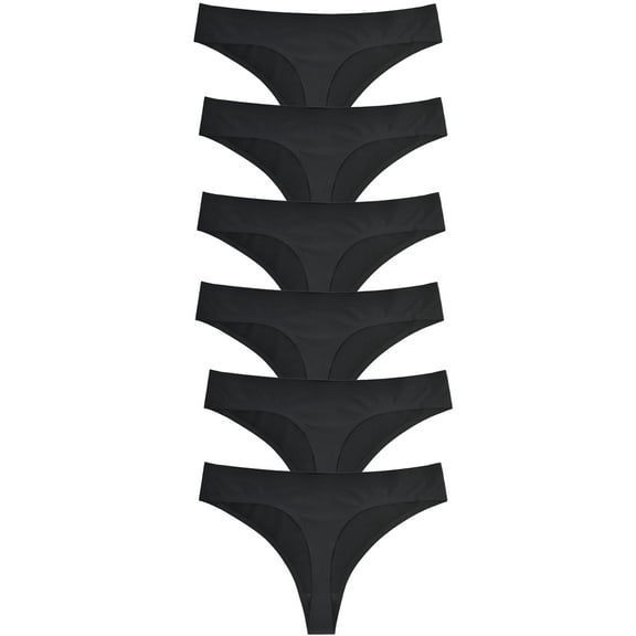 Gymvis Seamless Women Underwear Panties Pack Thongs - Walmart.com
