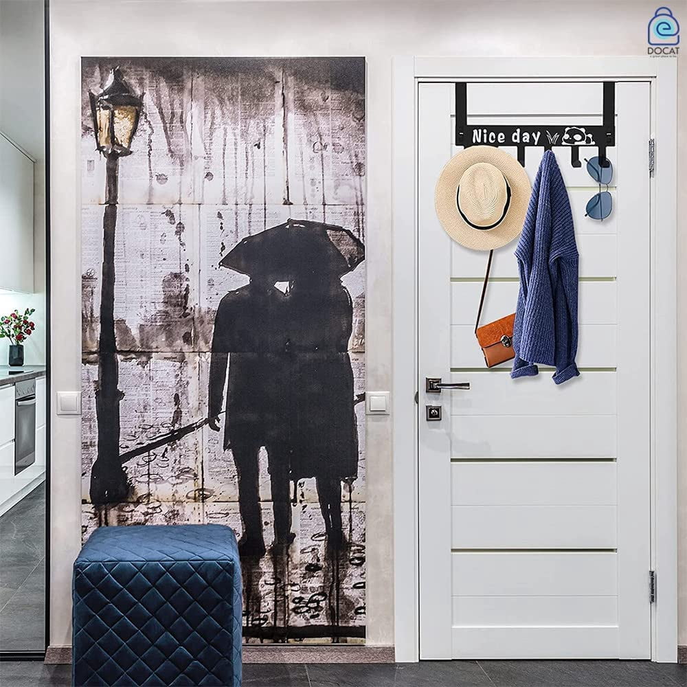 Gabani fashion Over The Door Hook Hanger Wall Organiser Removable Hook ...