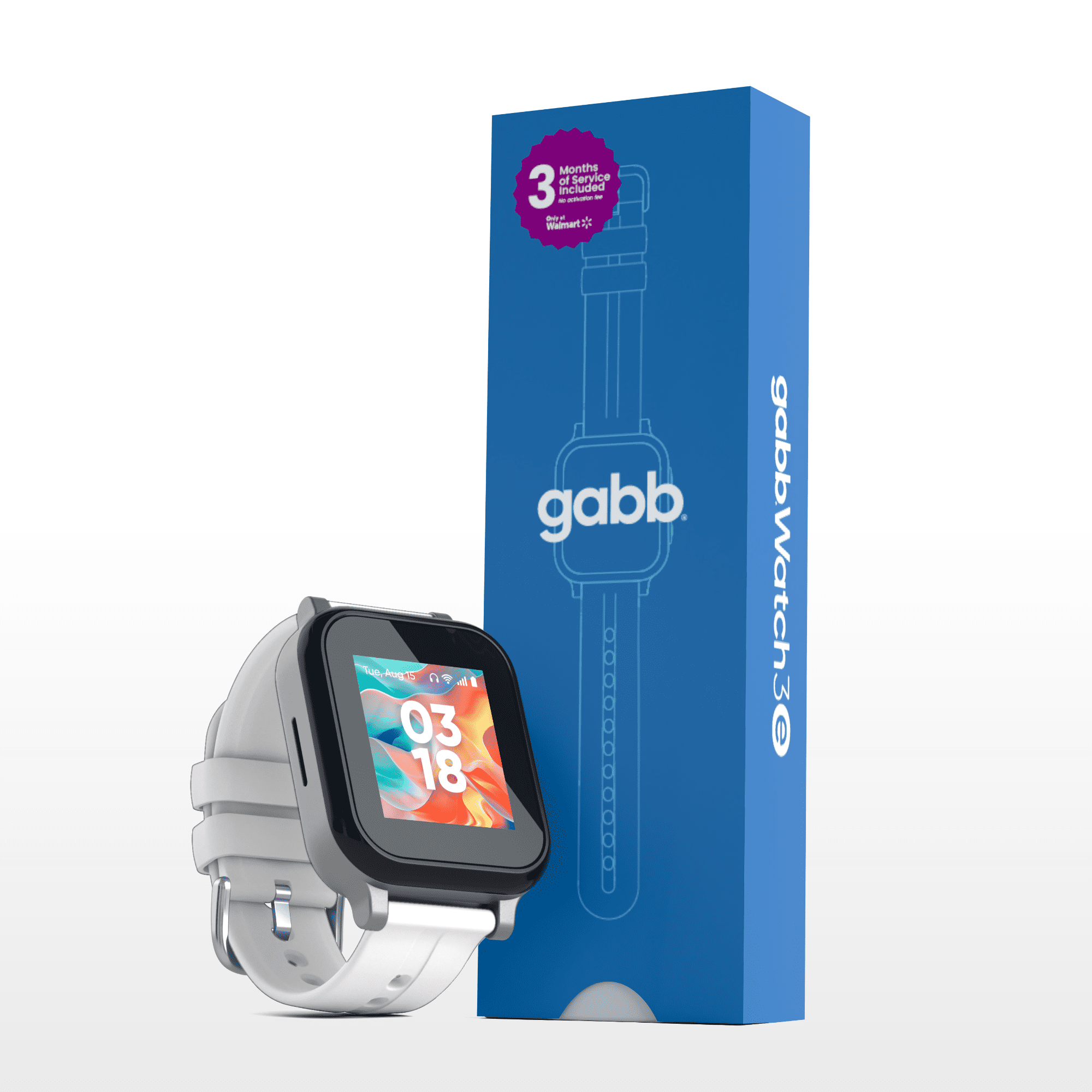 (Open Box) Gabb 3e Kids Smartwatch, GPS Tracker, Call & Text, SOS ...