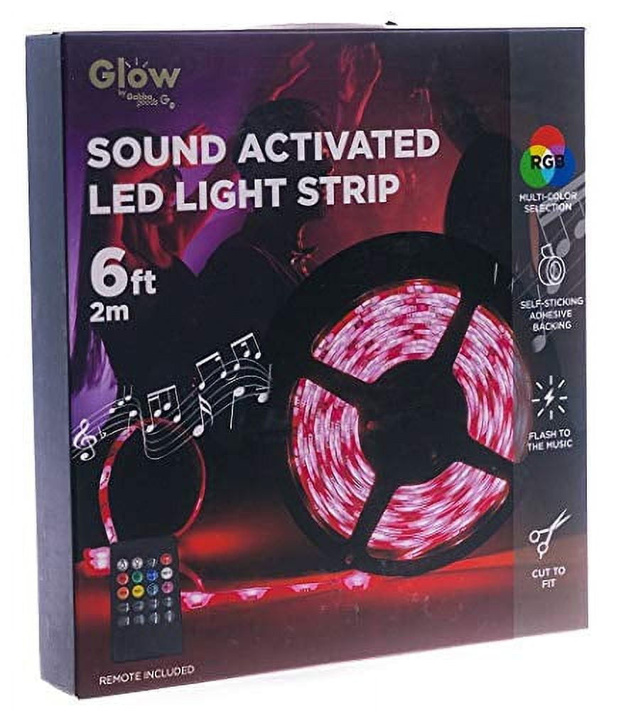 Gabba Goods Glow LED Strip Lights for Bedroom Kitchen DIY Projects ...