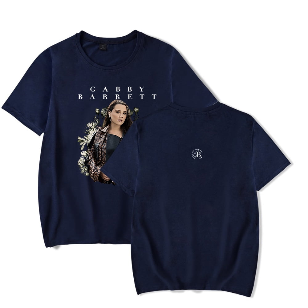 Gabby Barrett Portrait Tour Cosplay Merch T-shirt Short Sleeve Women ...