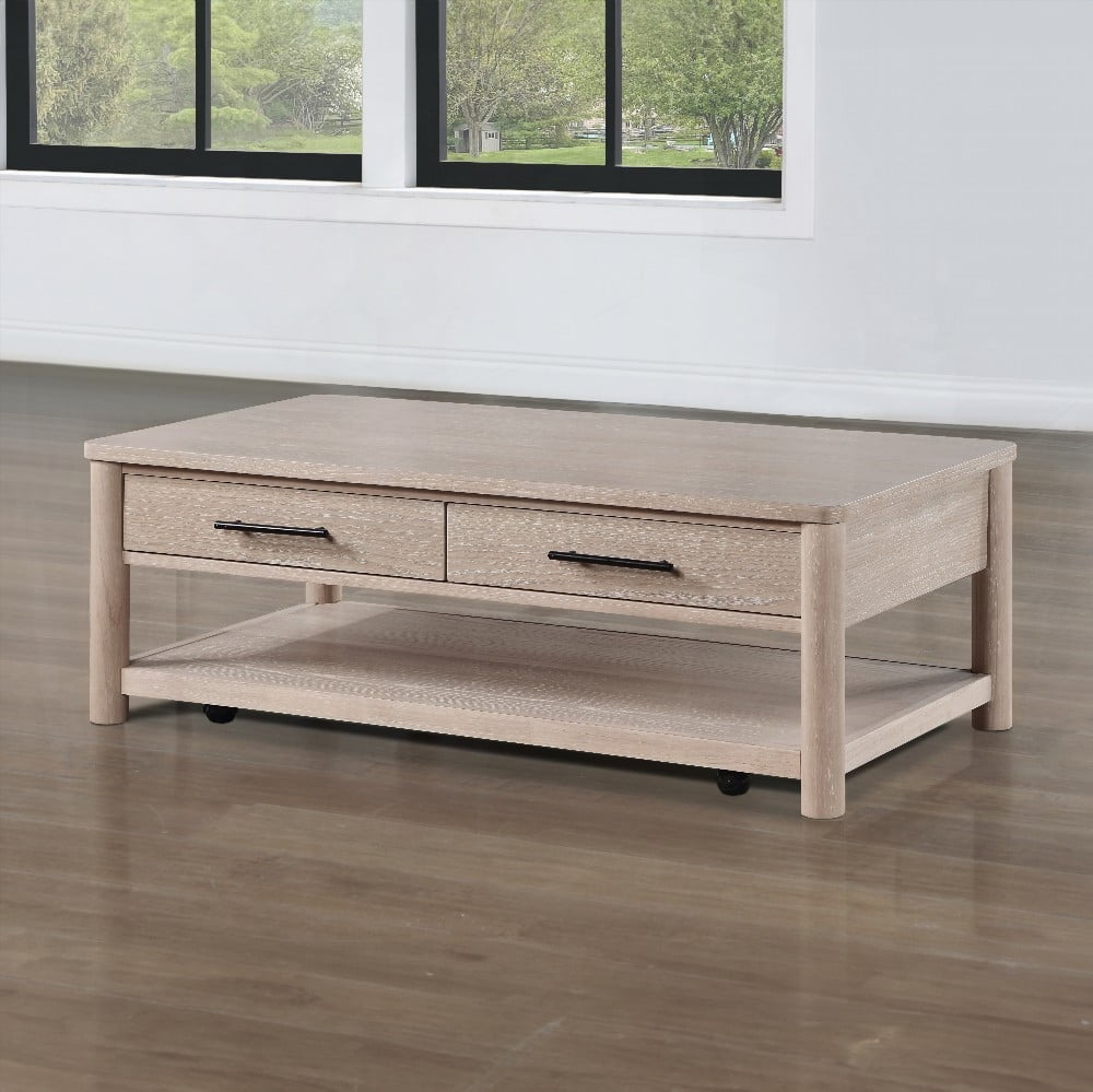 Gabby Coffee Table - Light Brown with California Dreamscape Elegance ...