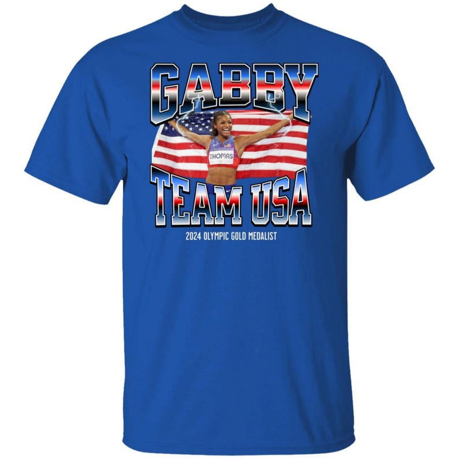Gabby Thomas 2024 Olympic Gold Winner T-Shirt - Celebrate Track & Field ...