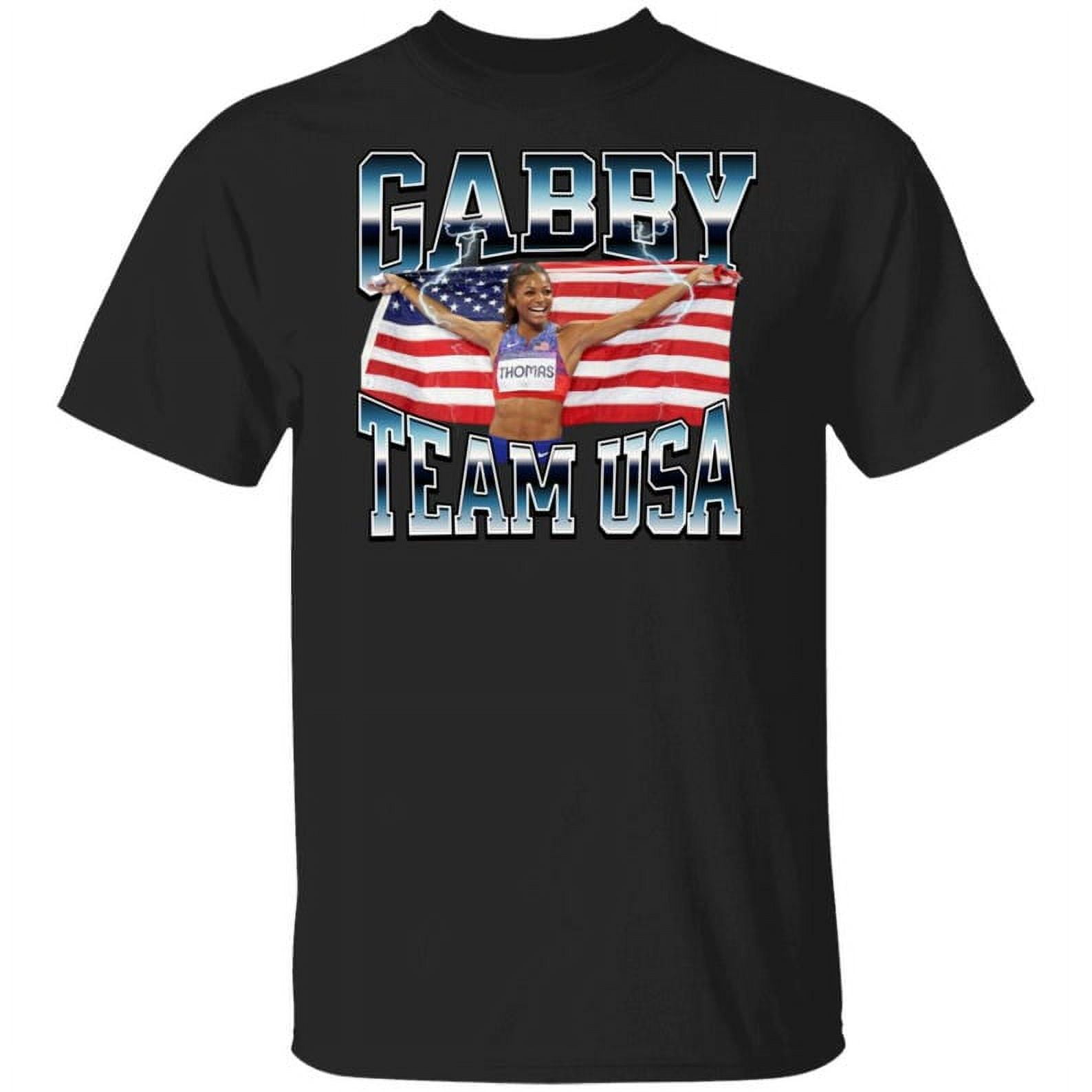 Gabby Thomas 2024 Olympic Gold Winner T-Shirt - Celebrate Track & Field ...