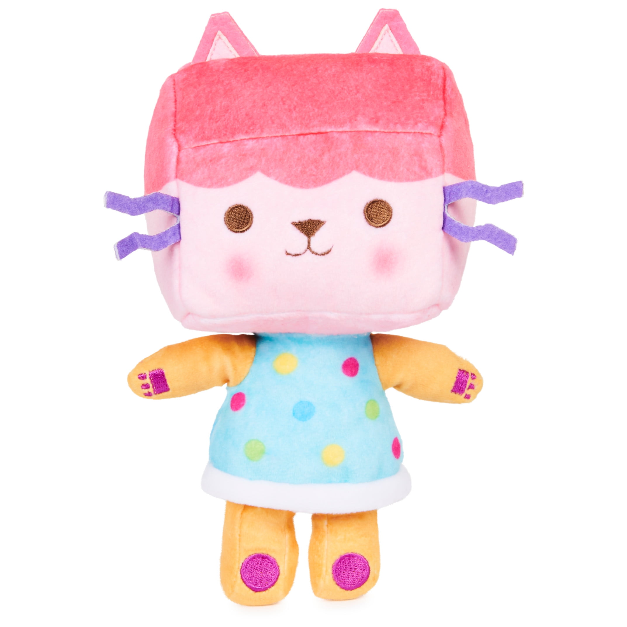 Gabby’s Dollhouse, 8-inch Baby Box Cat Purr-ific Plush Toy - Walmart.com