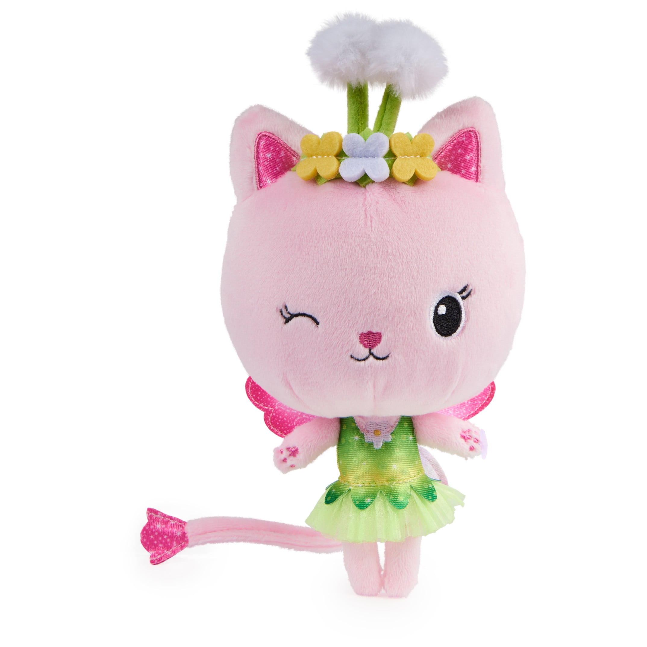 Gabby's Dollhouse Kitty Fairy 7-inch Plush Toy Stuffed Animal for Kids ...