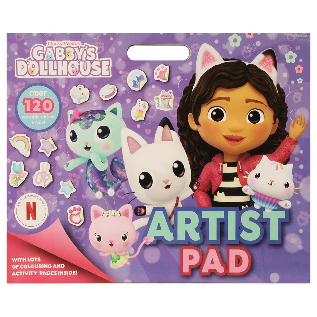 Gabby's Dollhouse Artist Pad (Paperback) - Walmart.com
