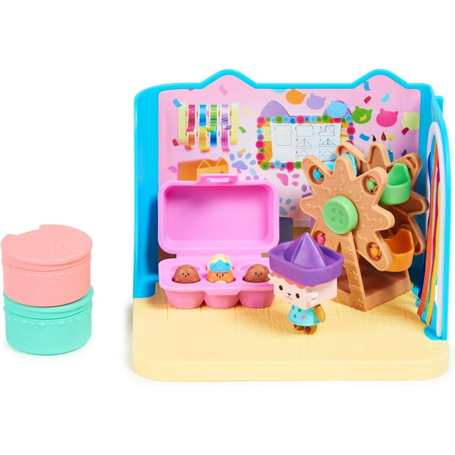 Gabby's Cat Craft-A-Riffic Kids Dollhouse Furniture with Exclusive ...