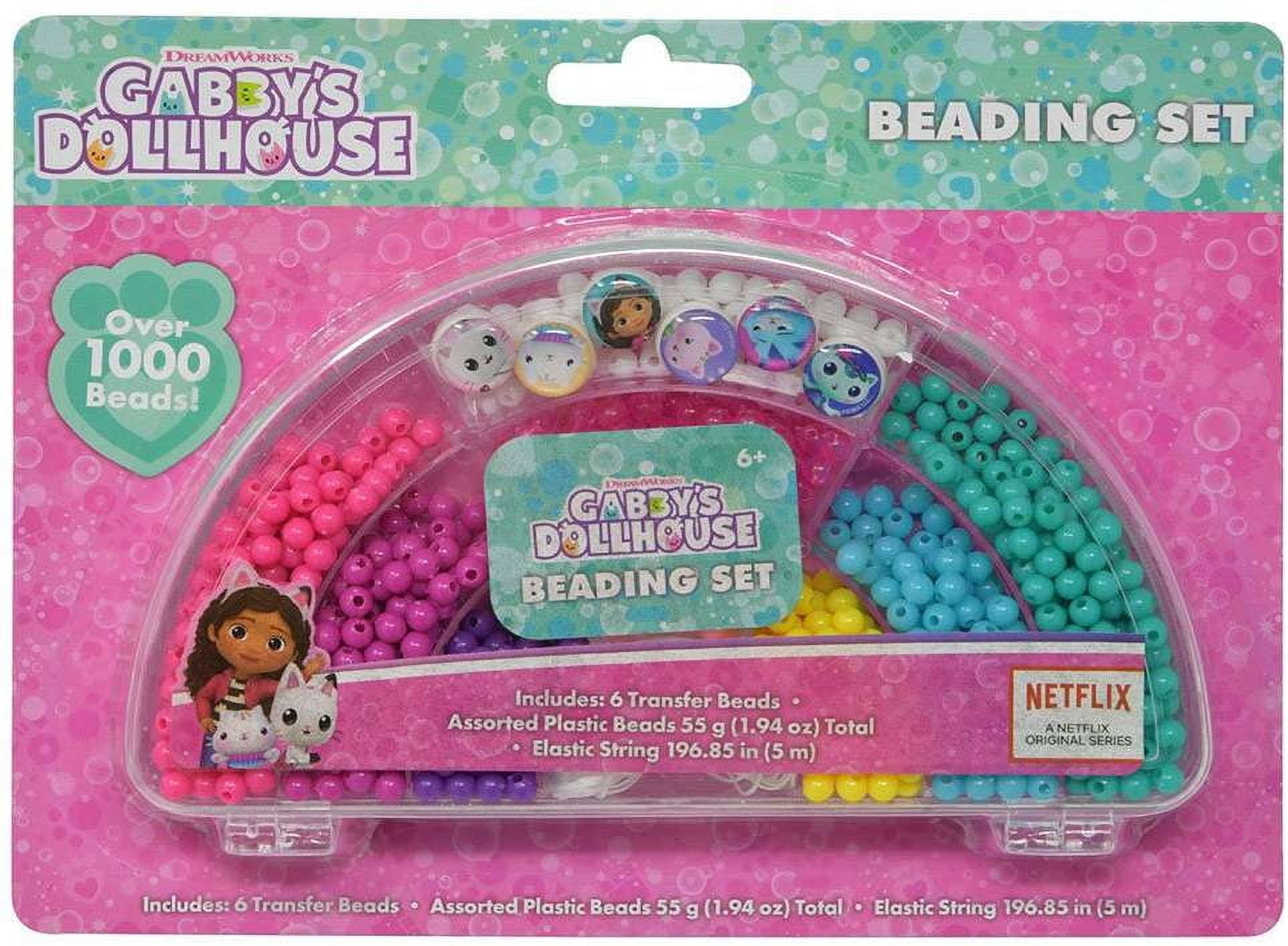 Gabby's Dollhouse Beading Set (Over 1000 Beads!) - Walmart.com