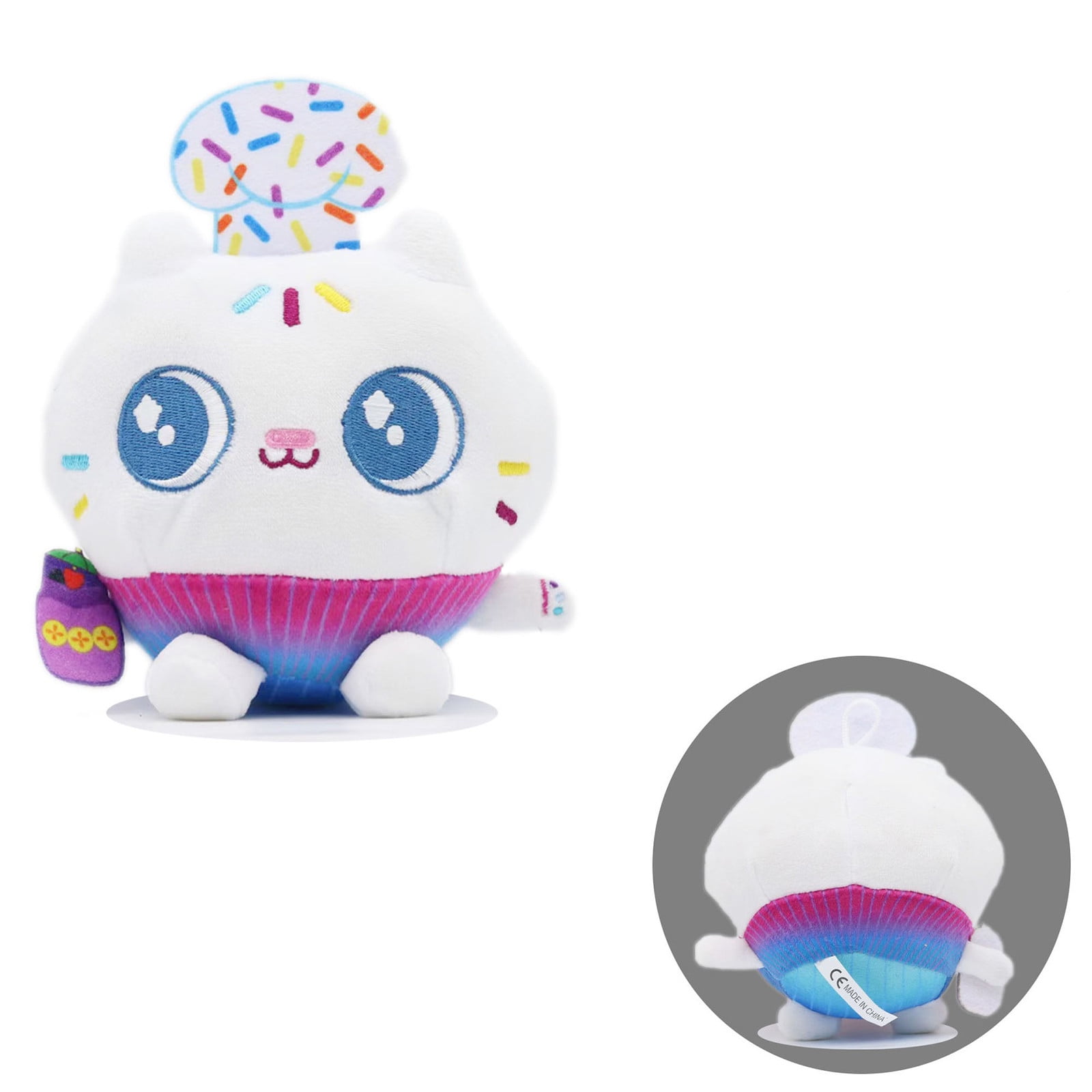 Gabby Dolls-house Cakey cat Plush Toys, 5.91" Kawaii Cakey cat Stuffed ...