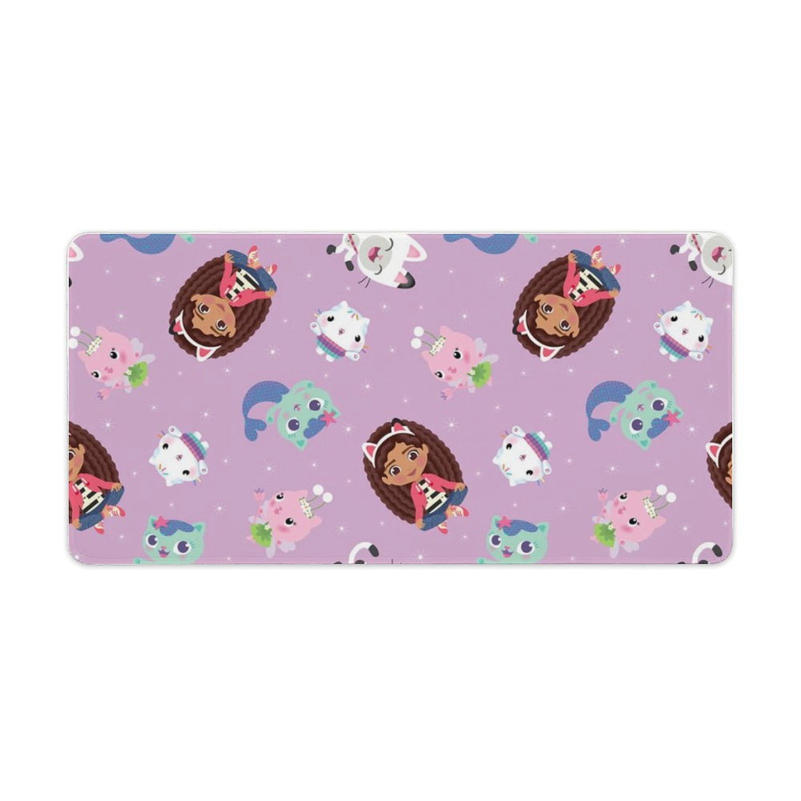 Gabby's Dollhouse Cartoon Mouse Pad No-sliped Large Mousepad Extended ...