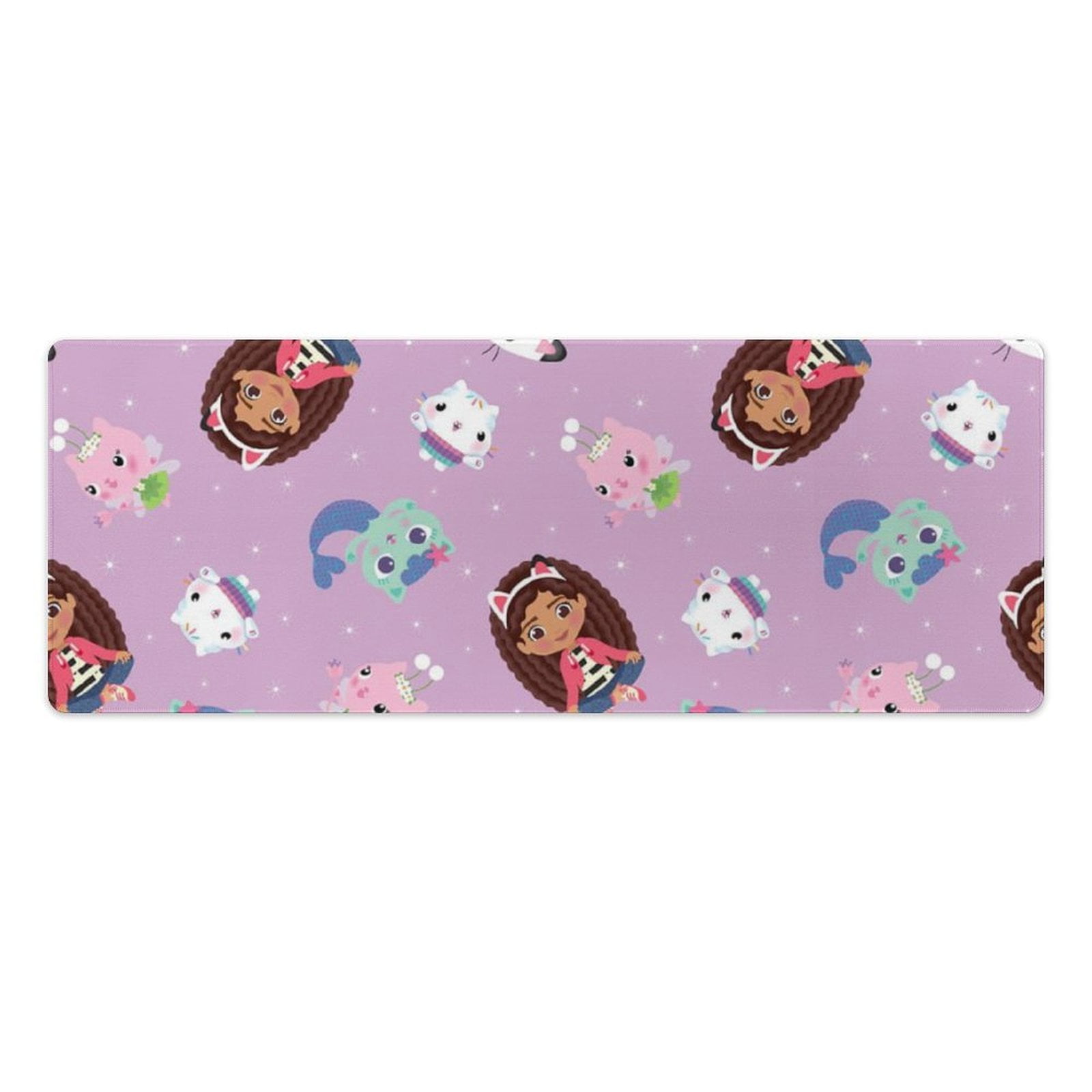 Gabby's Dollhouse Cartoon Mouse Pad No-sliped Large Mousepad Extended ...