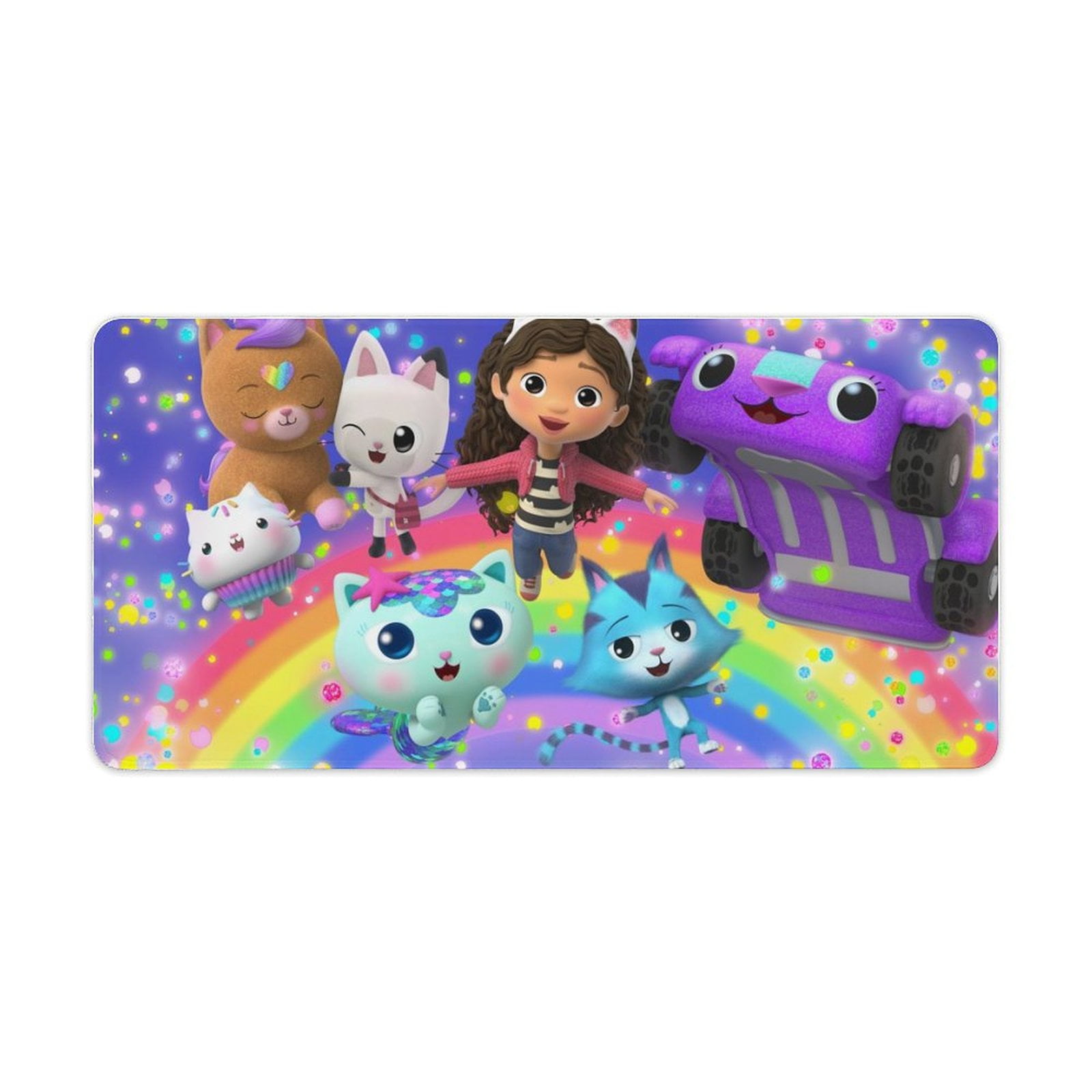 Gabby's Dollhouse Cat Mouse Pad No-sliped Large Mousepad Extended ...