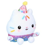 Gabby’s Dollhouse Celebrations, Sprinkle Party Cakey Cat 10-Inch ...
