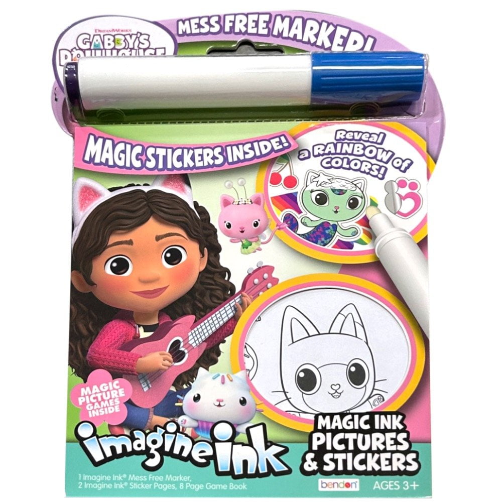 Gabby's Dollhouse Easter Imagine Ink Sticker Book, 6 Pack, Age 3 ...