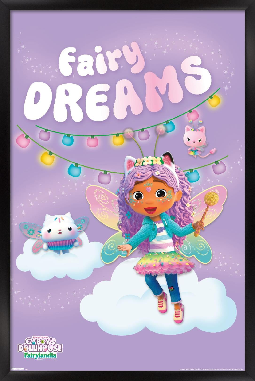 Gabby's Dollhouse: Fairylandia - Fairy Dreams Wall Poster, 22.375" x 34 ...